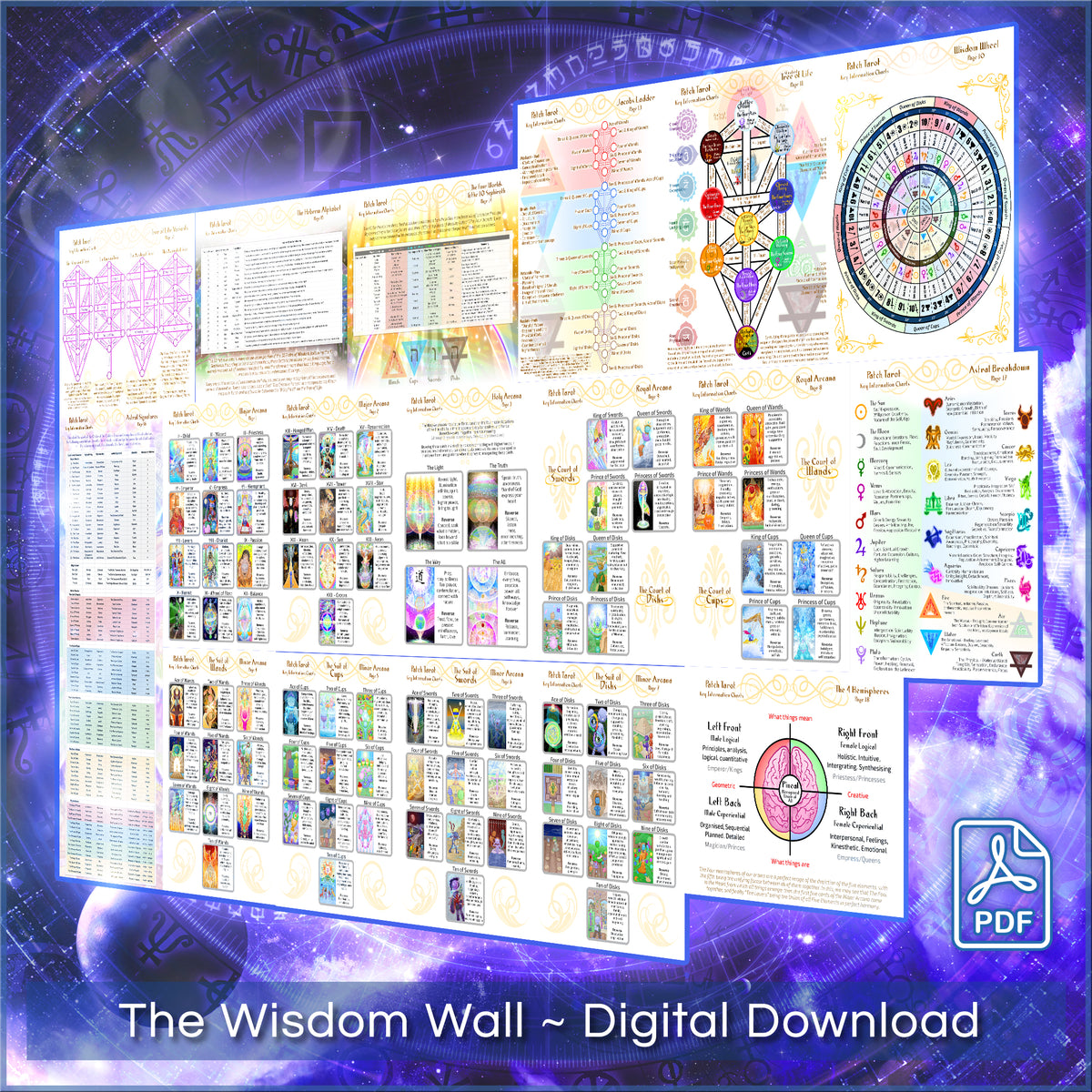 The Wisdom Wall ~ Patch Tarot – Spirit Shop